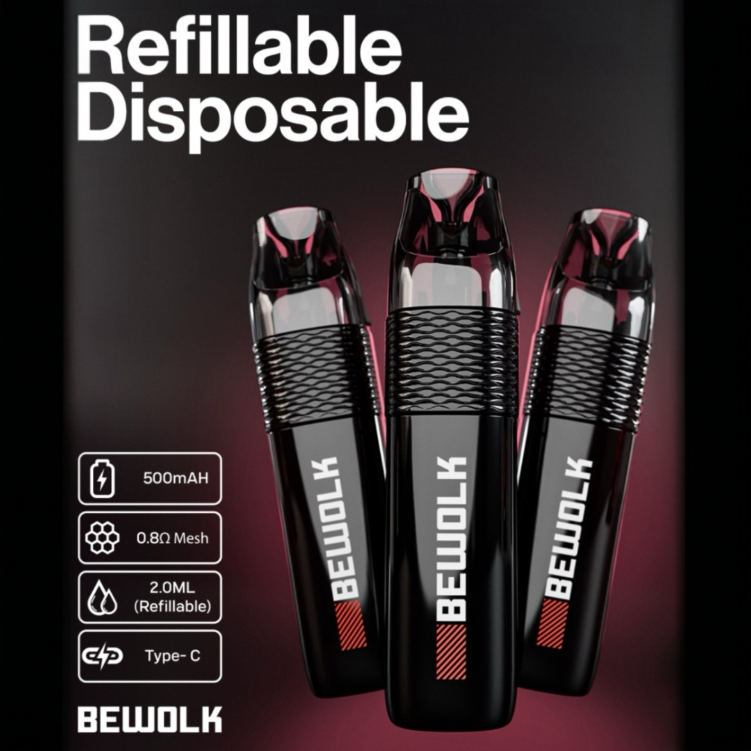 BEWOLK | Refillable Disposable| MacCloud’s Vapour